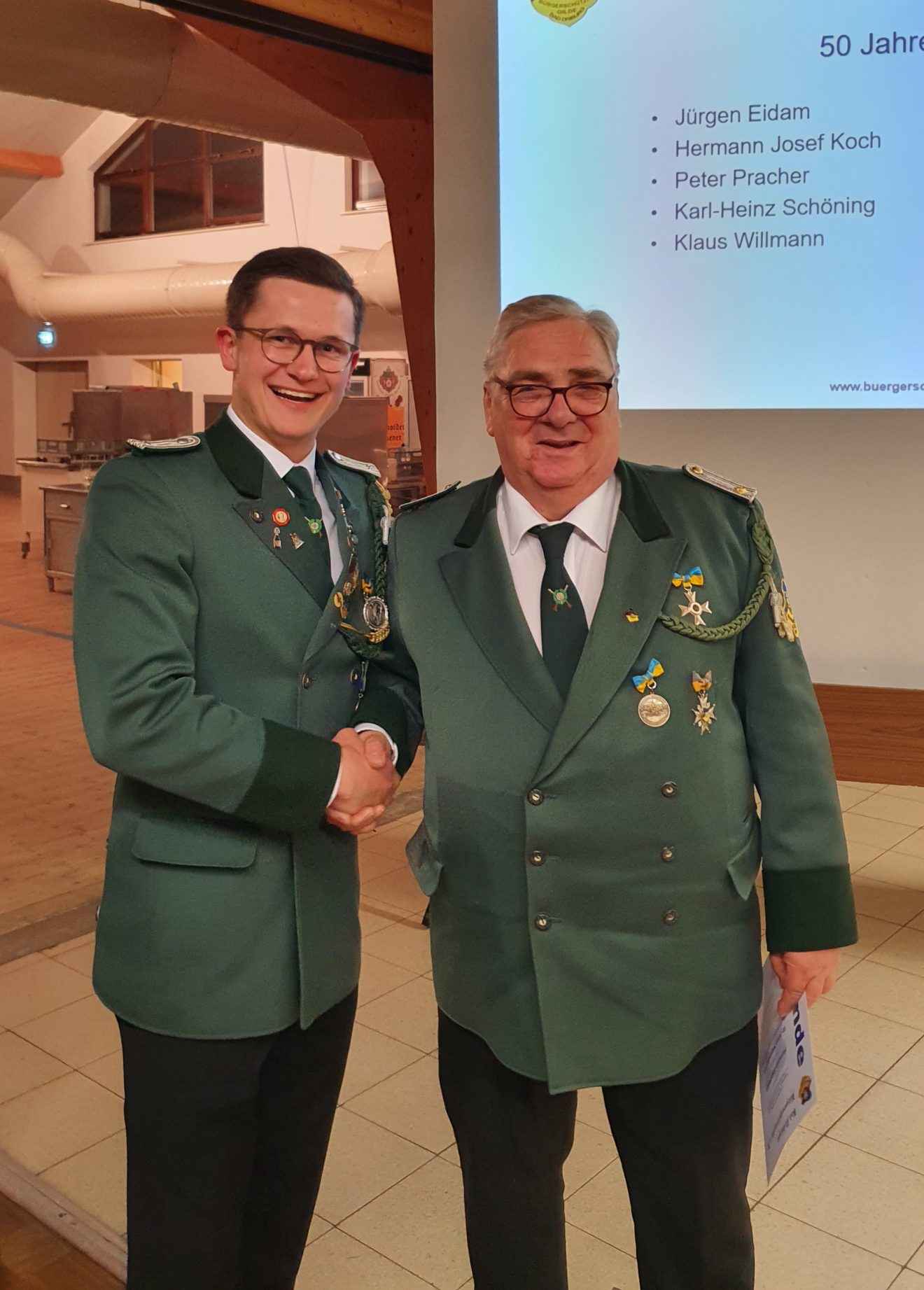 Ehrungen aus den Reihen der Dritten - Bad Driburger Bürgerschützengilde ...