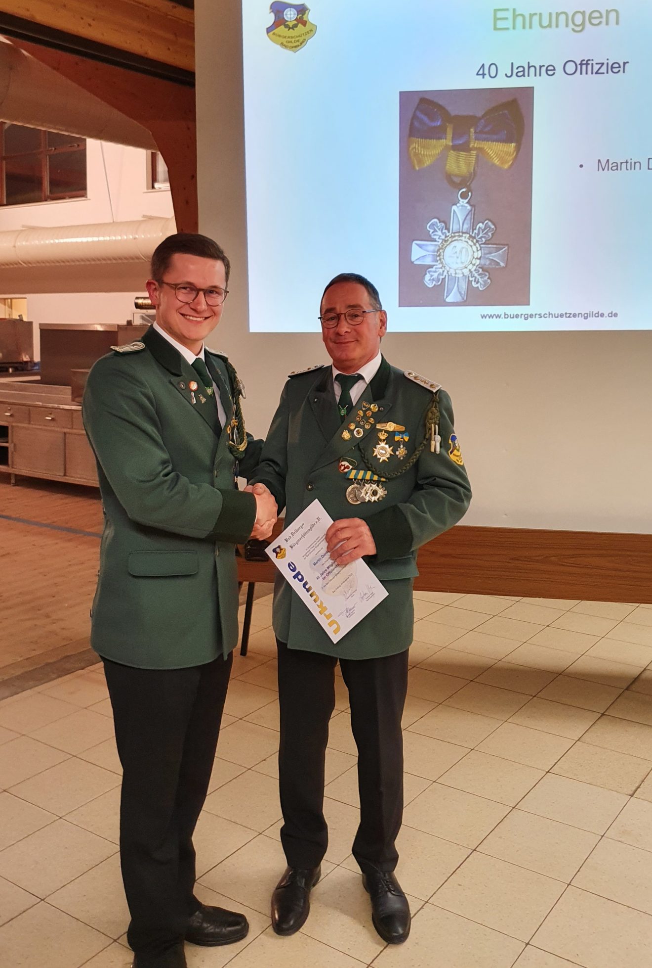 Ehrungen aus den Reihen der Dritten - Bad Driburger Bürgerschützengilde ...